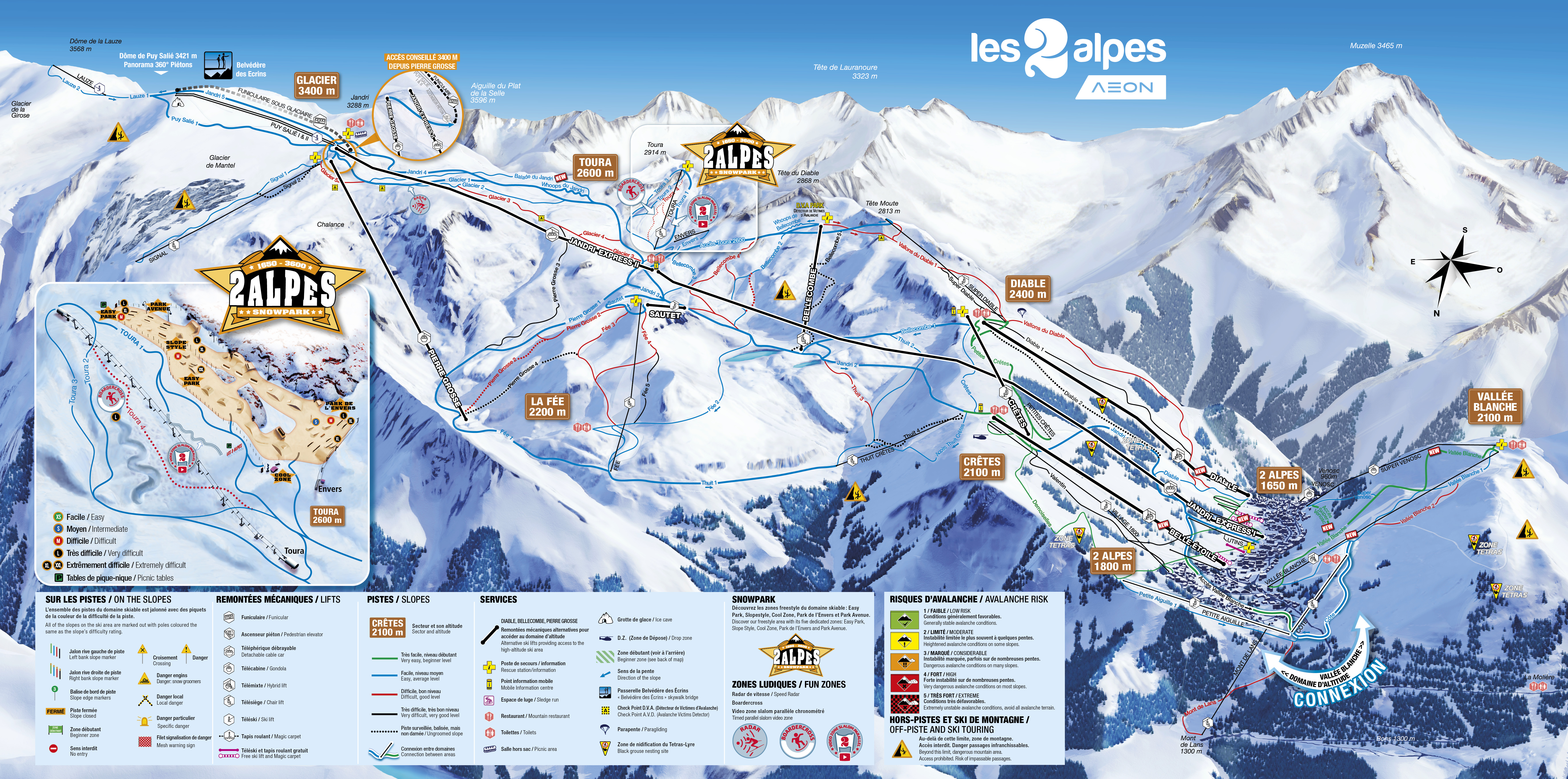 Les 2 Alpes - Skidresor till Franska Alperna